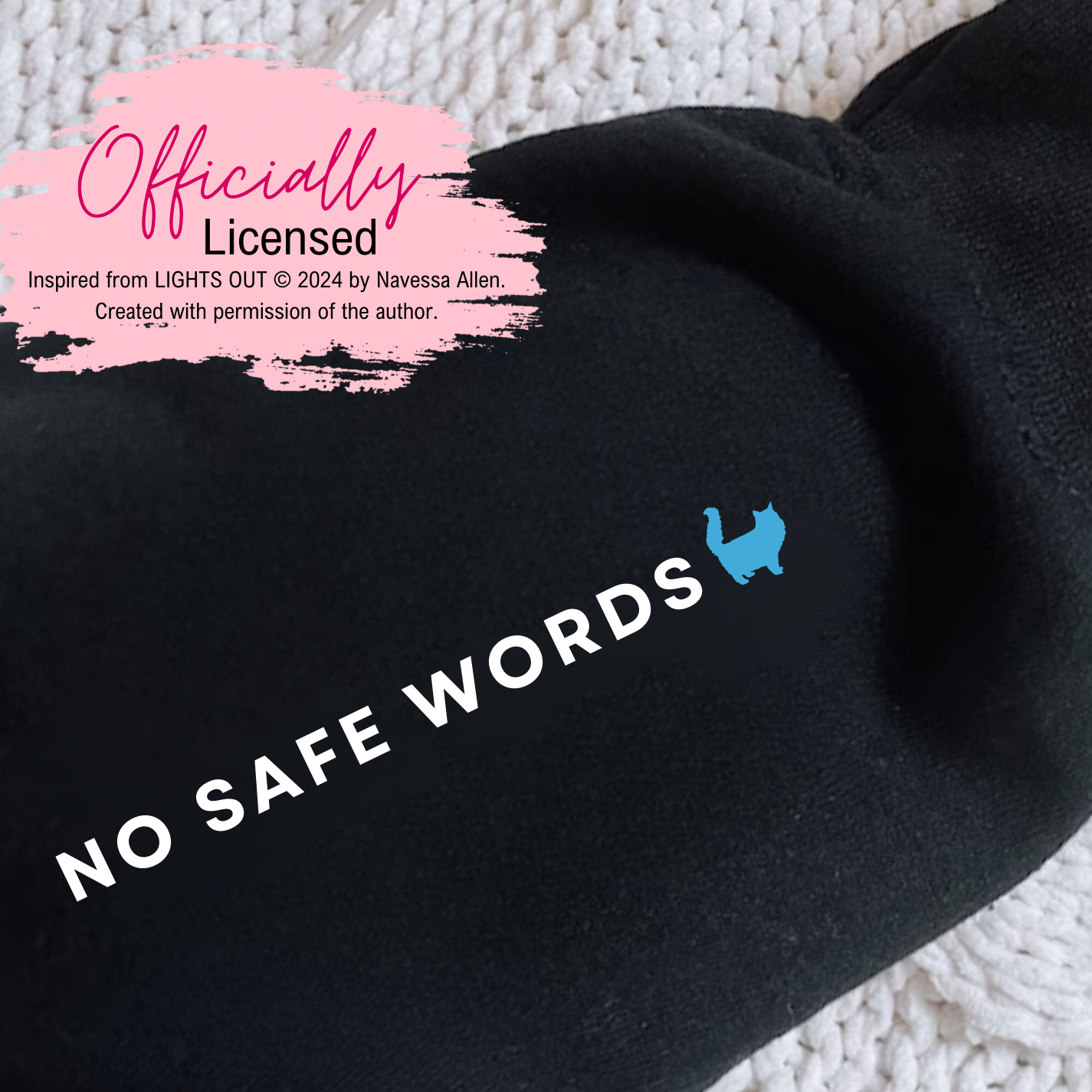 Officially Licensed Lights Out Book - Navessa Allen - Sweatshirt - Boo ...